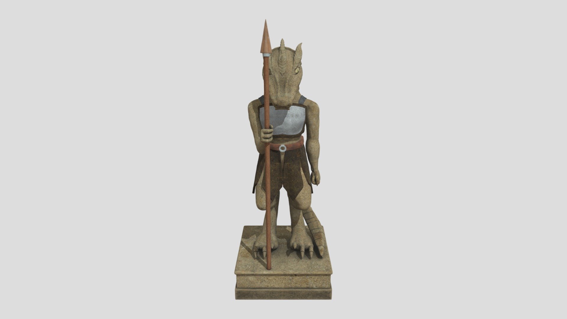 Statue Of Kobold - 3D model by Kurt W (@Kurtw) [99bd954] - Sketchfab