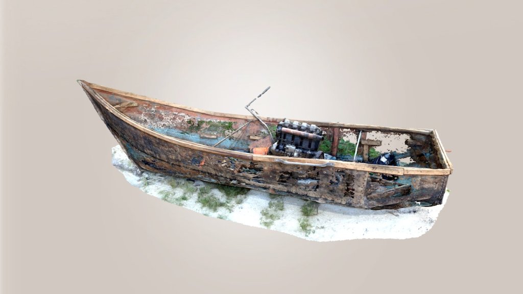 Cuban Refugee "Chug" At Key West, Florida - 3D model by The Mel Fisher ...