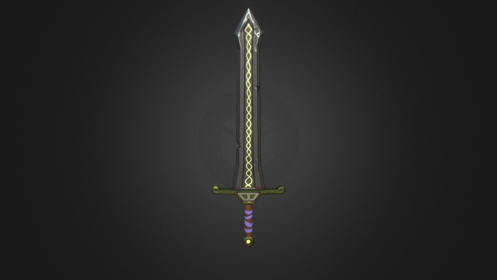 Cartoon Sword - 3D model by Paul Subert (@3dil15.subert) [99bebb3 ...