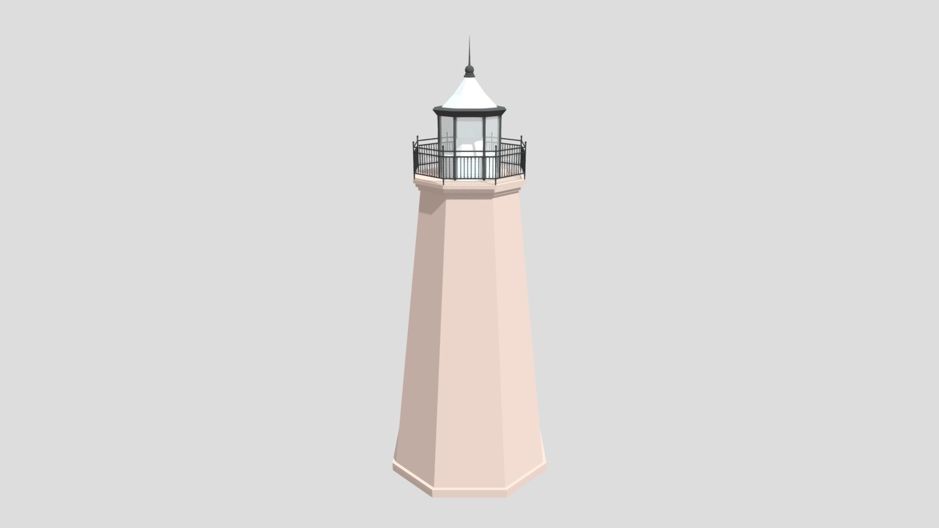 Week 7: Light House (Creative Project WIP) - 3D model by Sai Roshan ...