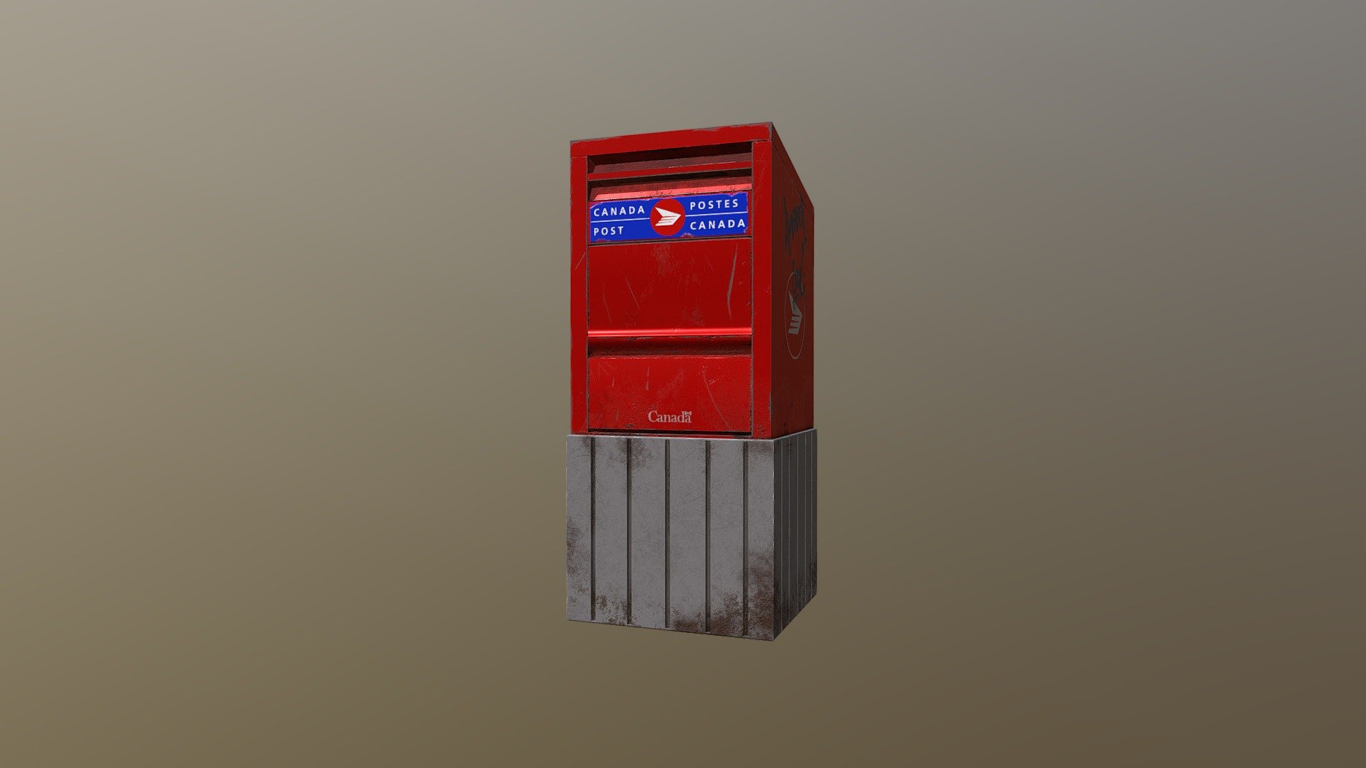Red Mailbox - Download Free 3D model by AdriB [99c1c97] - Sketchfab