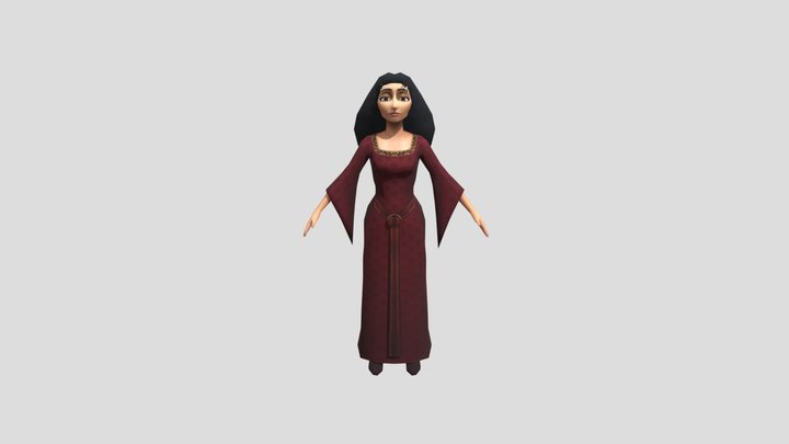 Tangled 3D models - Sketchfab