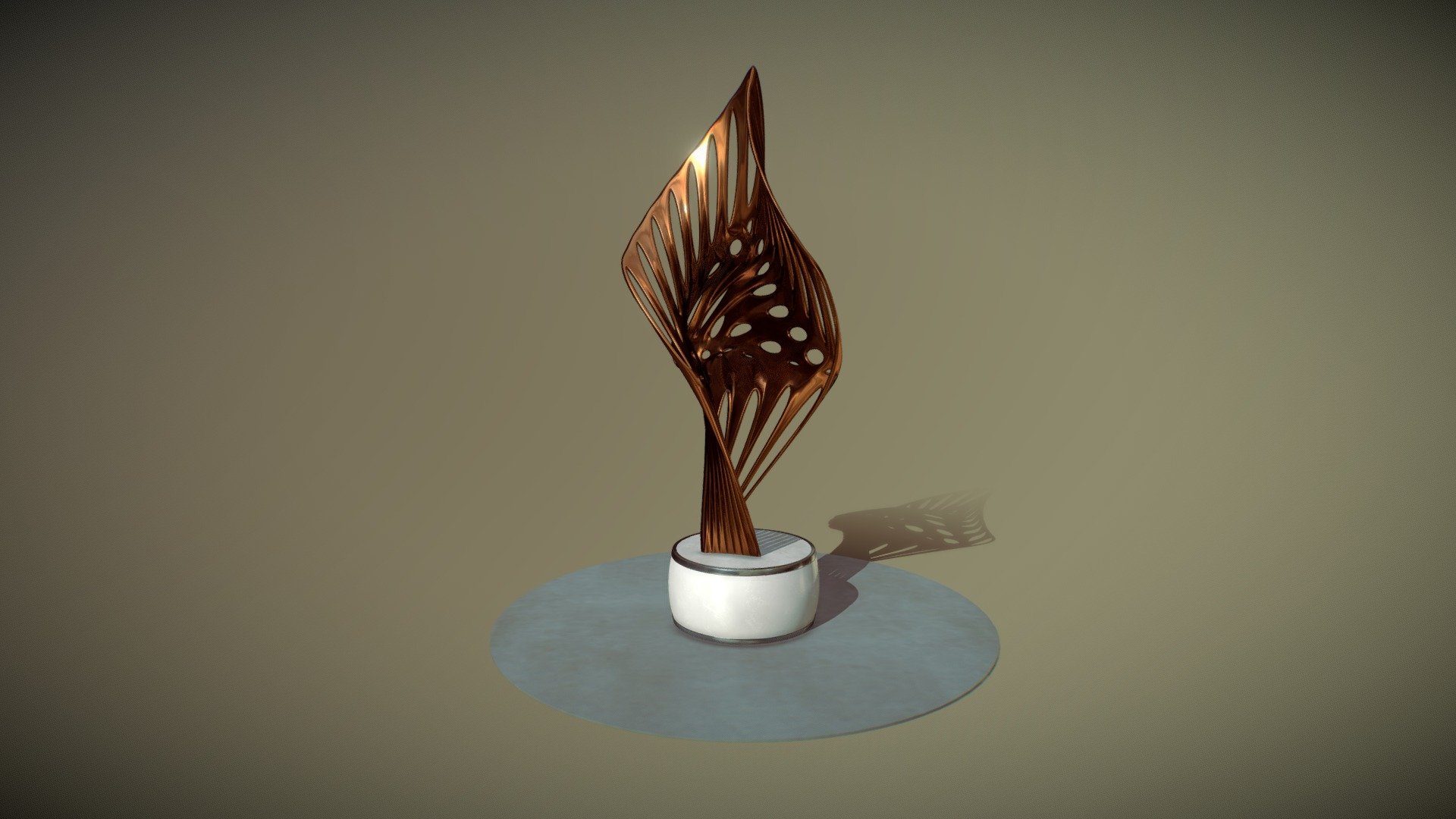 The Award - Download Free 3D model by TRYFIELD [99c5f15] - Sketchfab