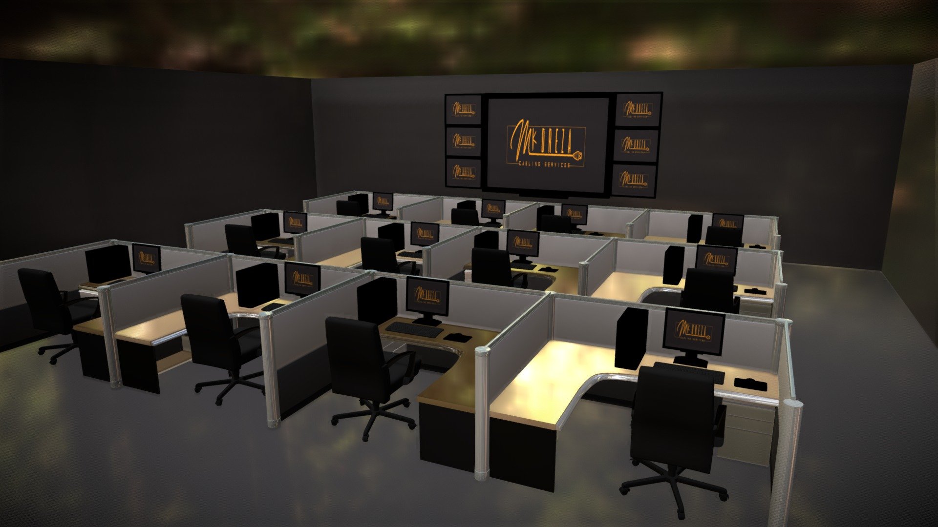 Command-center - 3D model by kyouko [99c6a55] - Sketchfab