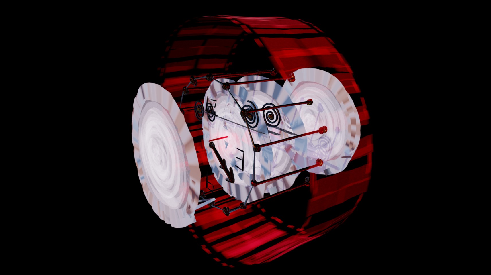 Clock: Exploded view - Download Free 3D model by kabage [99c6e72 ...