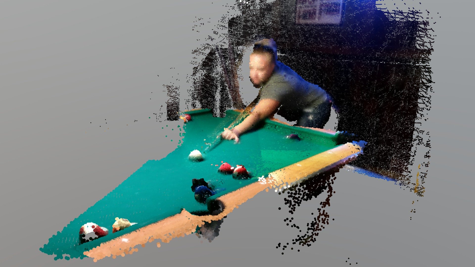 Instant scan. Matterport Pool Table Shot. - 3D model by VRROM [99c7d95 ...