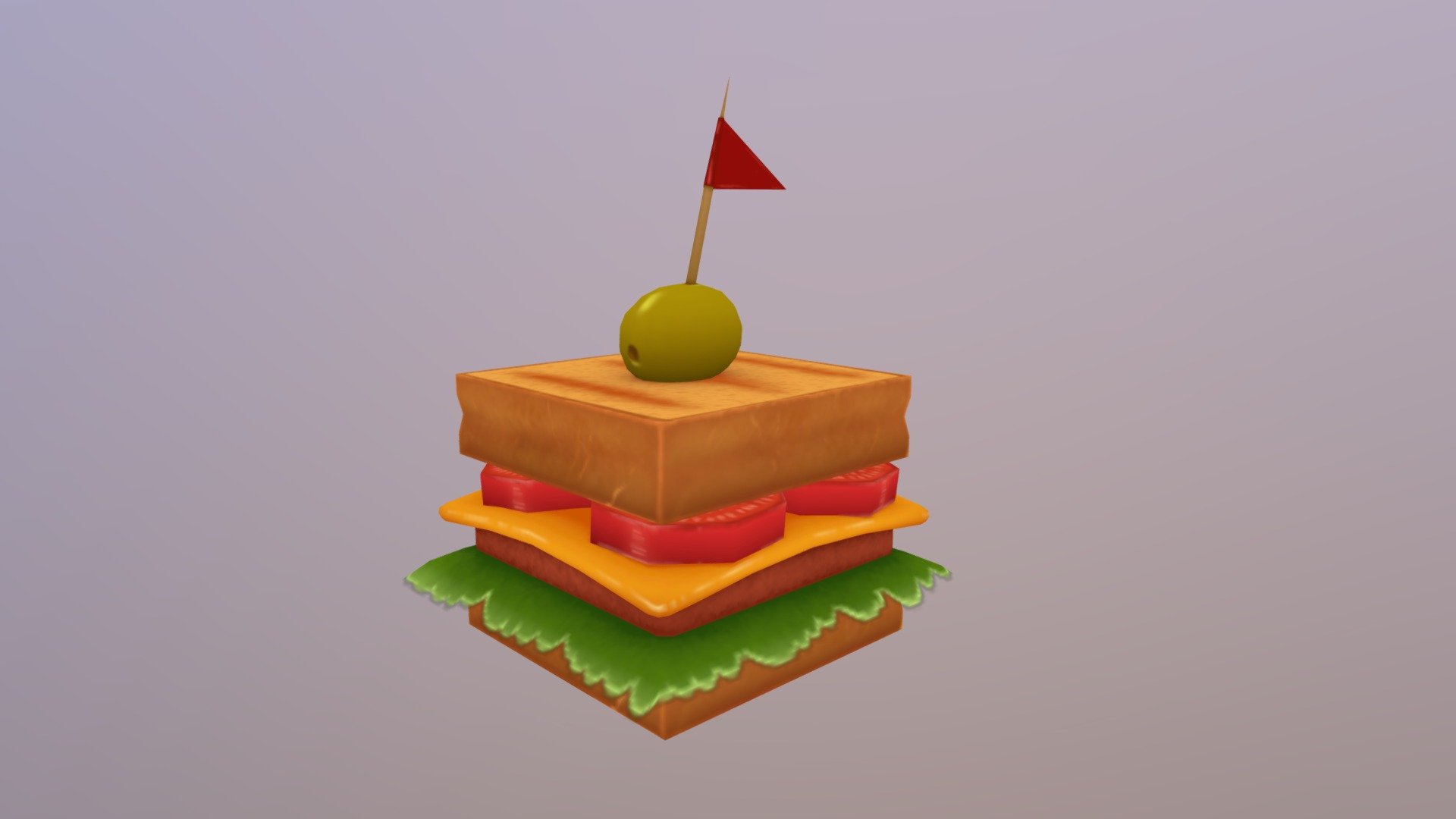 Sandwich - 3D model by Ikaiz [99ca576] - Sketchfab