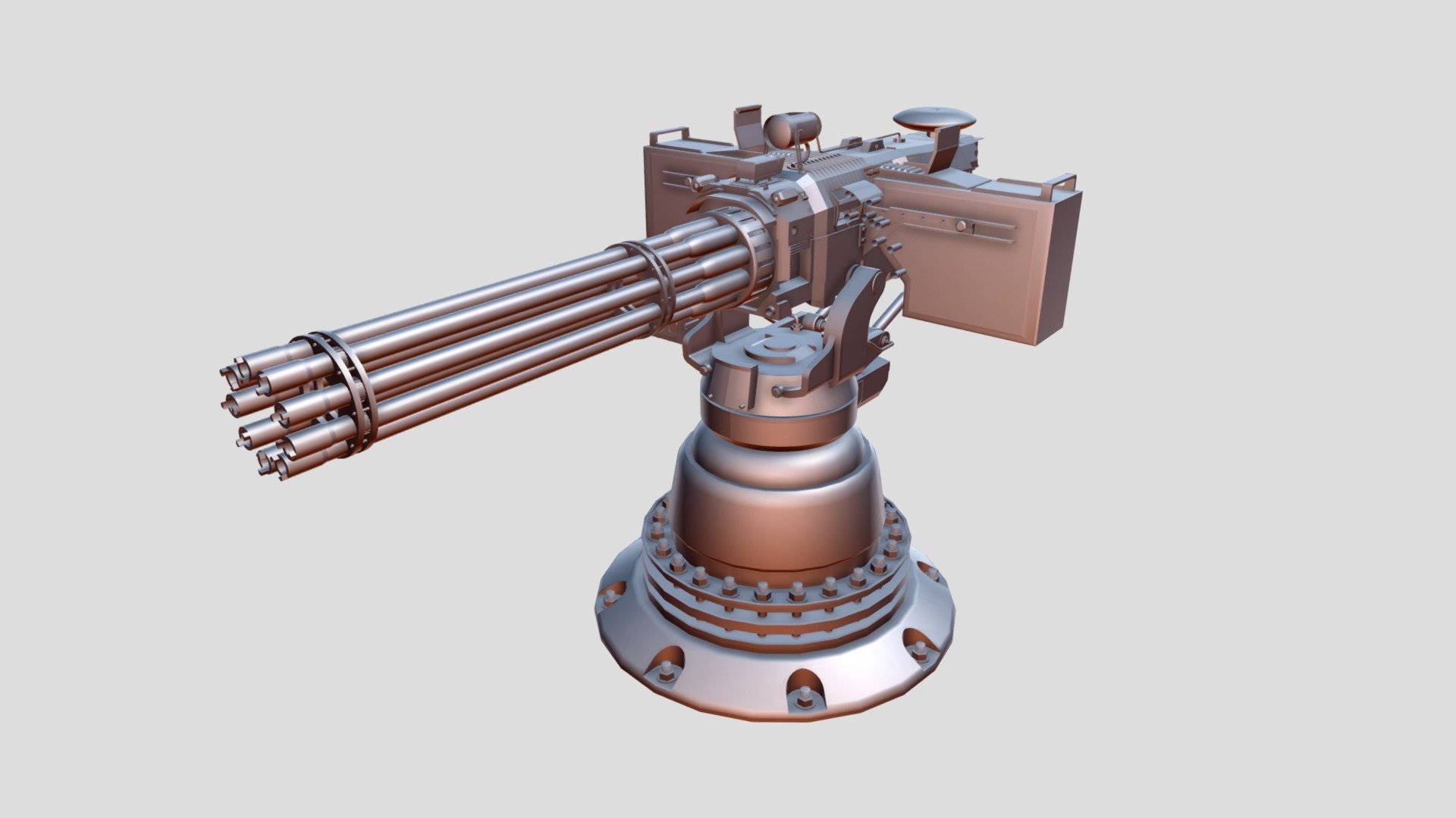Arma Automatizada 6 - 3D model by LM3D (@lm9241221) [99cacd1] - Sketchfab