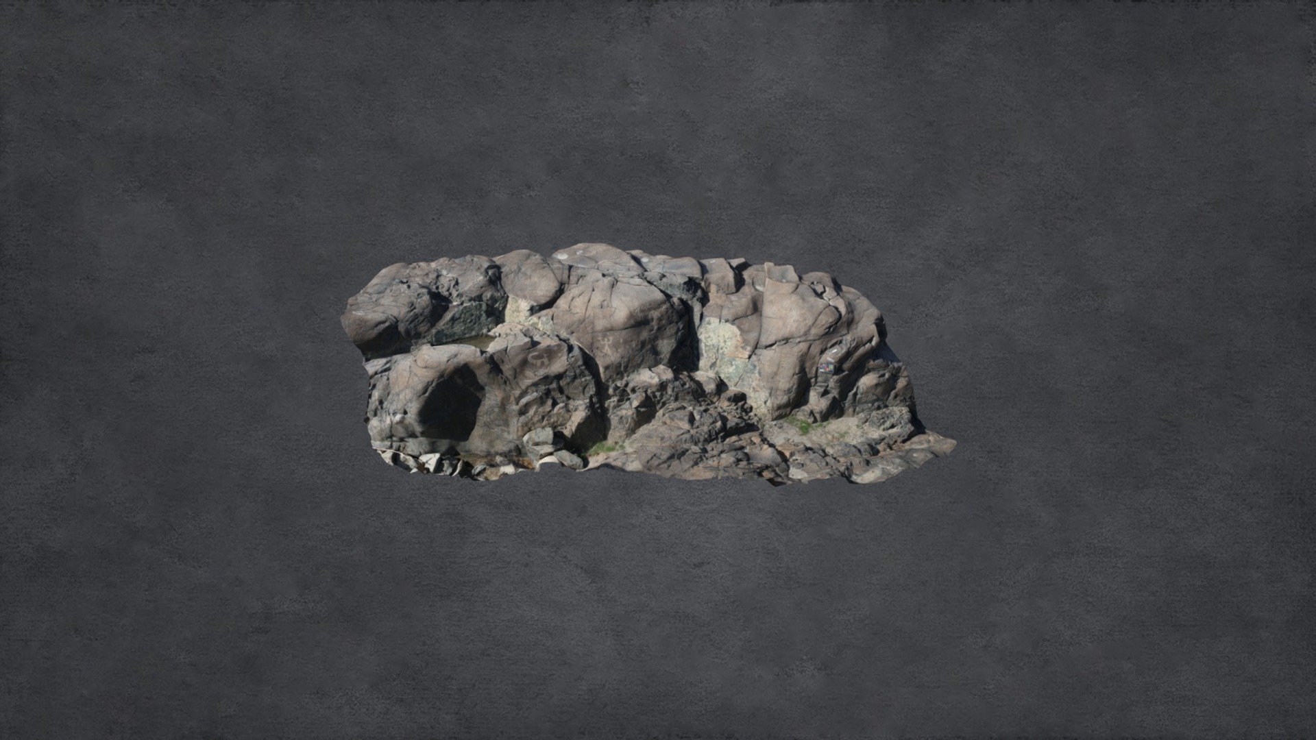 Rock Carving at HodarGah (Rock 86-4) - 3D model by cvlablums [99caec1 ...