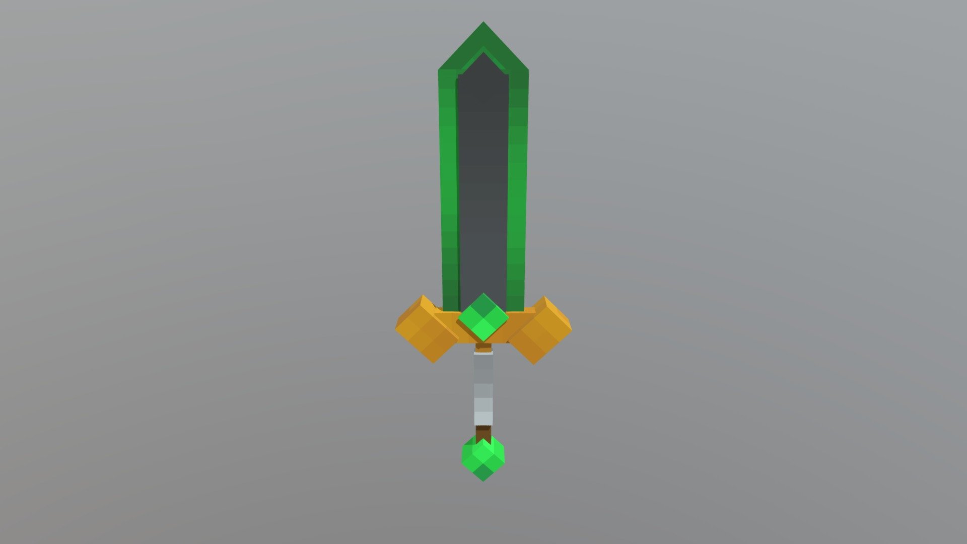 Emerald Sword - 3D model by dominic_2000 [99cbbe0] - Sketchfab