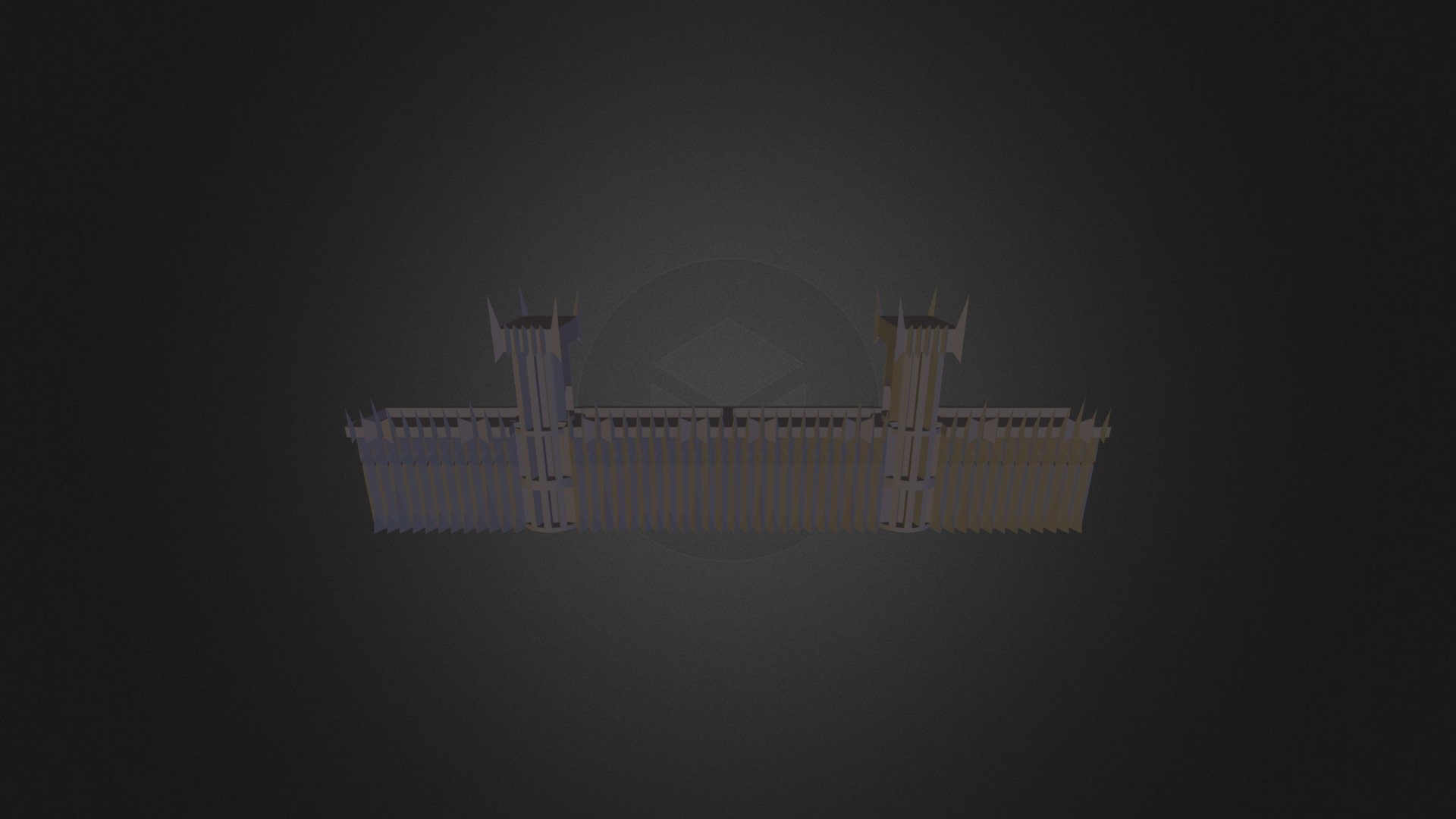 Black Gate - 3D model by thewizard [99cc6e7] - Sketchfab