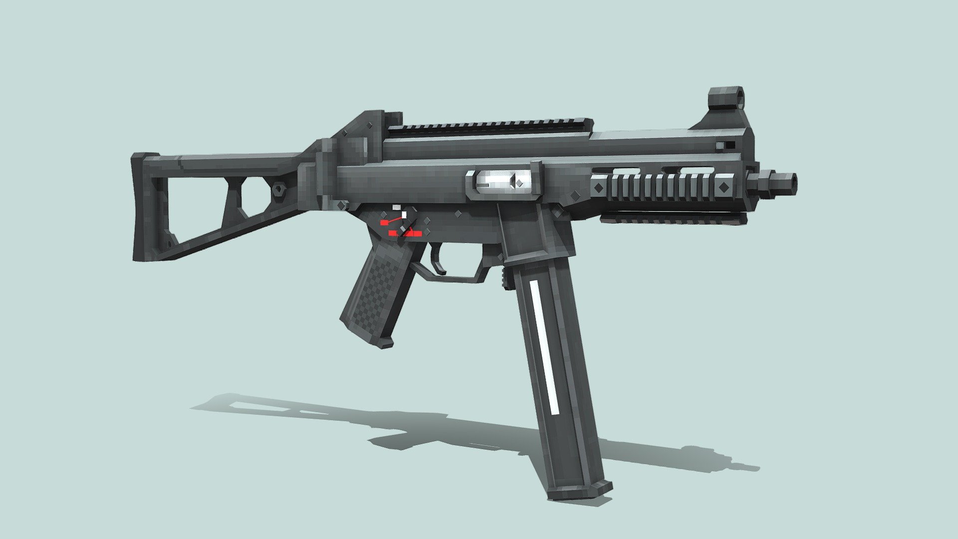 HK UMP 45 - 3D model by 草泥马小逼崽子 (@fuccg) [99cce3a] - Sketchfab