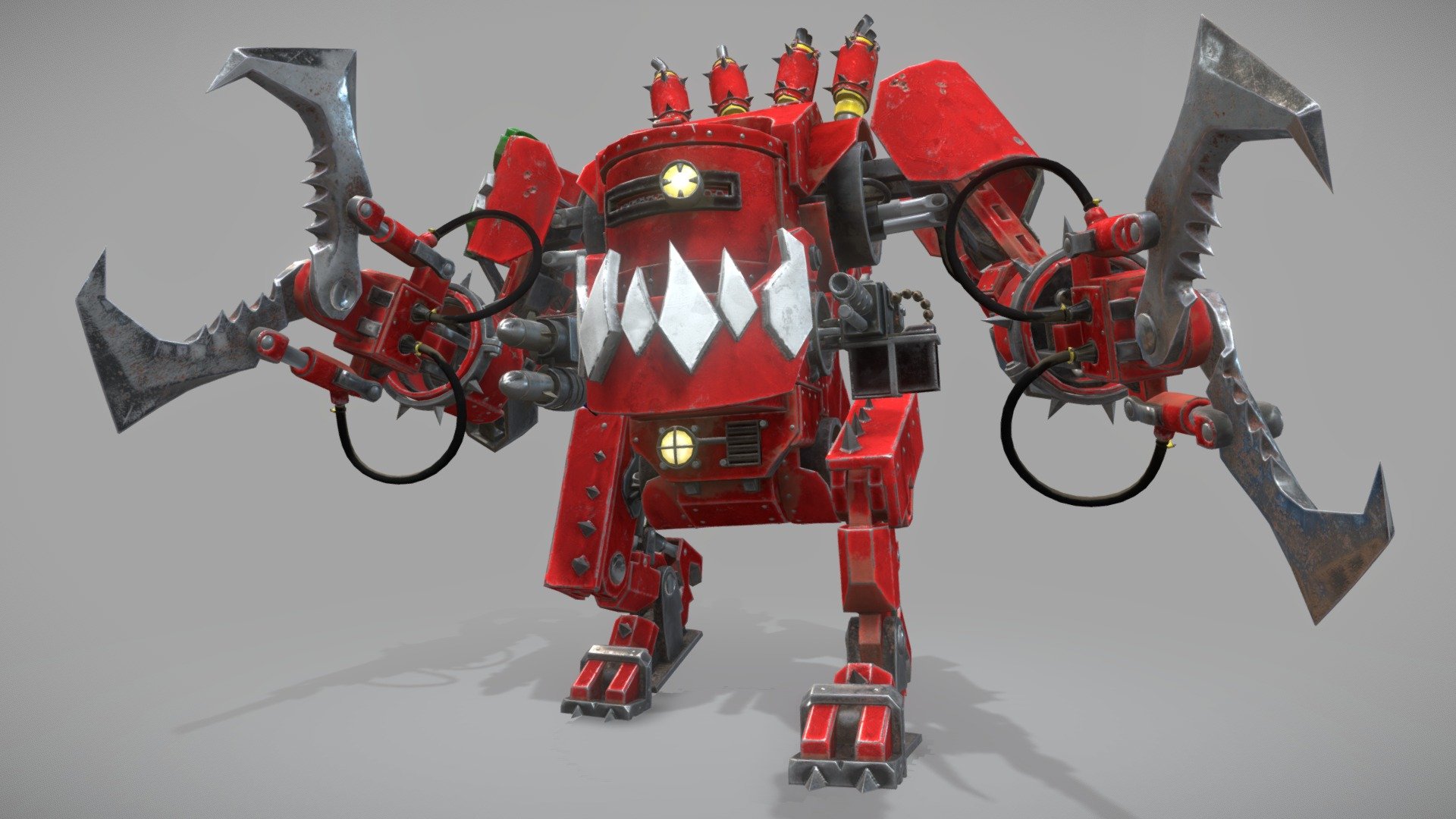Deff Dread - 3D model by blupp [99cf9fe] - Sketchfab