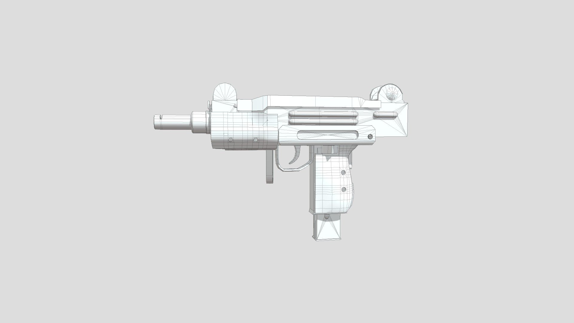 Low poly Uzi - 3D model by Eremia Alexandru (@Eremia.Alexandru ...