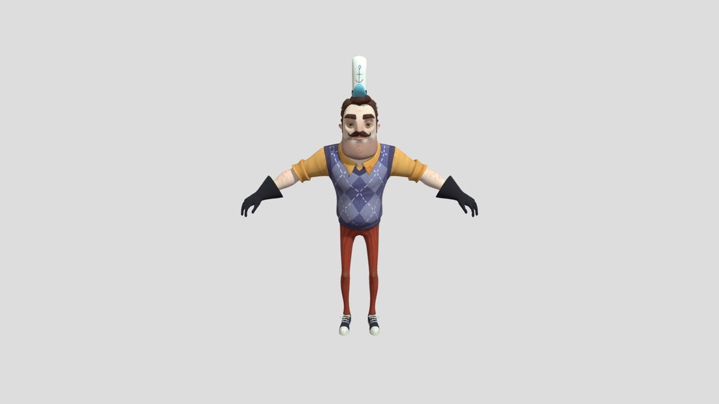 Hello Neighbor - A 3D model collection by Fazer Bear (@fazer-bear ...