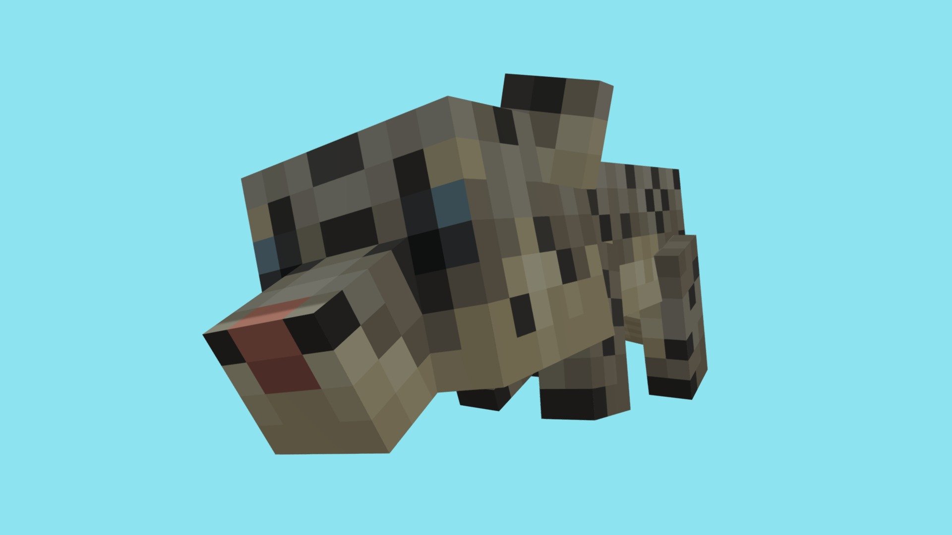 Minecraft Snow Leopard