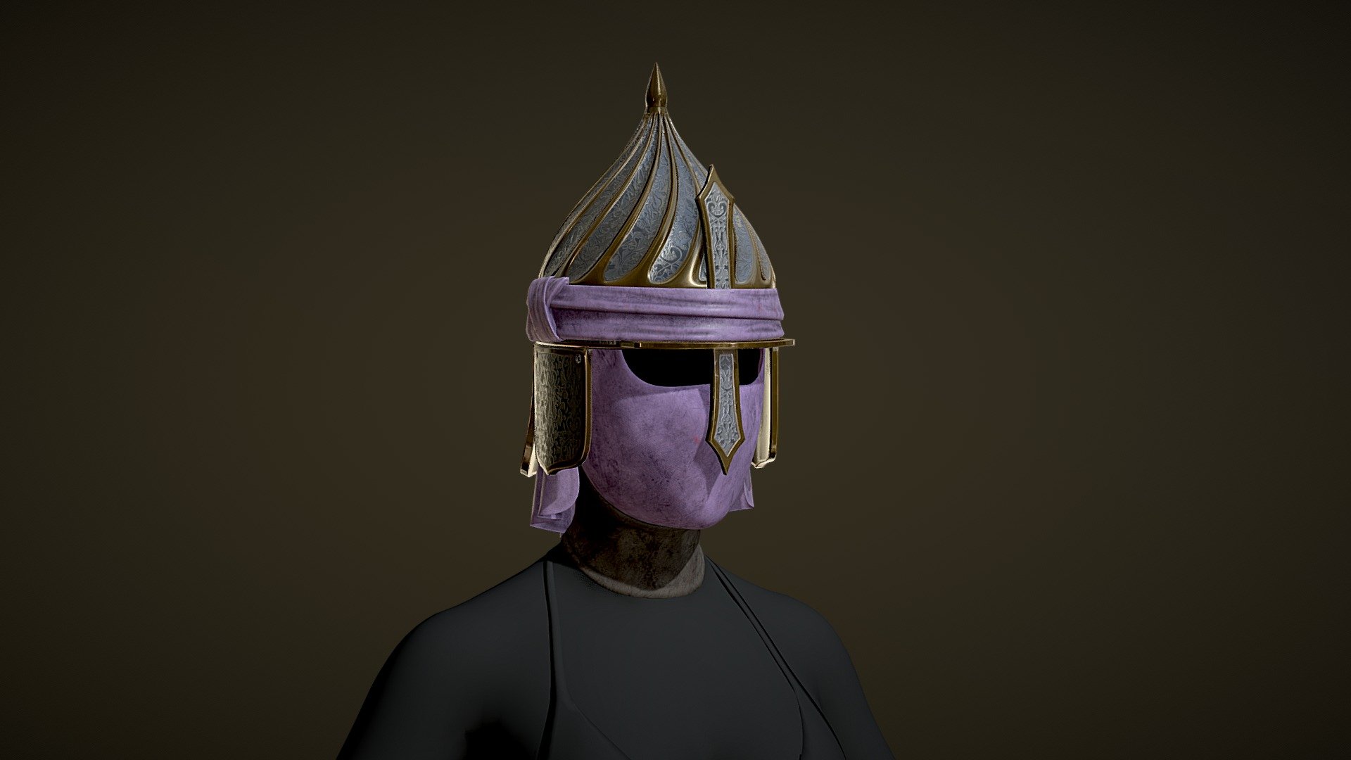 Ottoman Helmet - 3D model by Billyro [99d1c3d] - Sketchfab