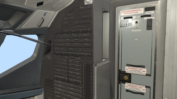 Boeing-737-cockpit 3D models - Sketchfab