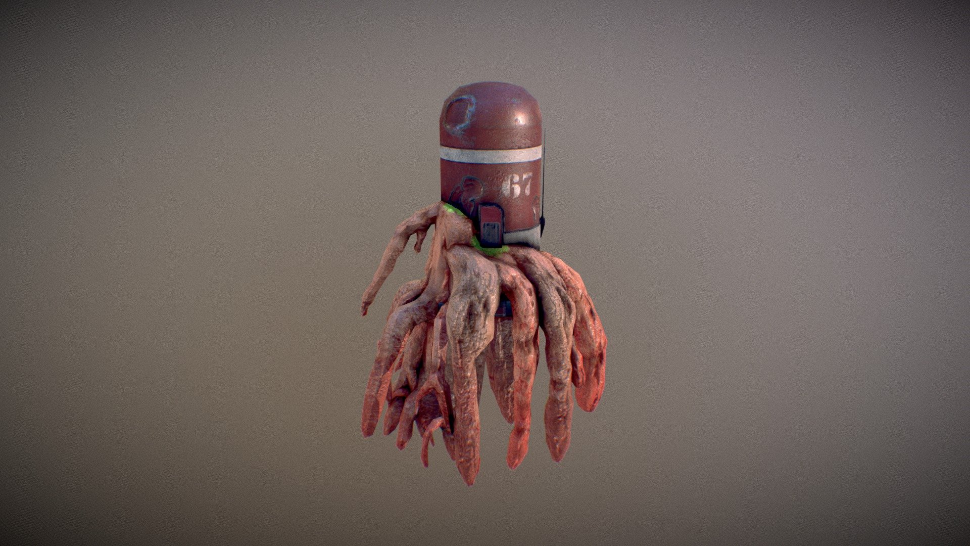 Mutated robot - 3D model by hawkeyebit [99d3986] - Sketchfab