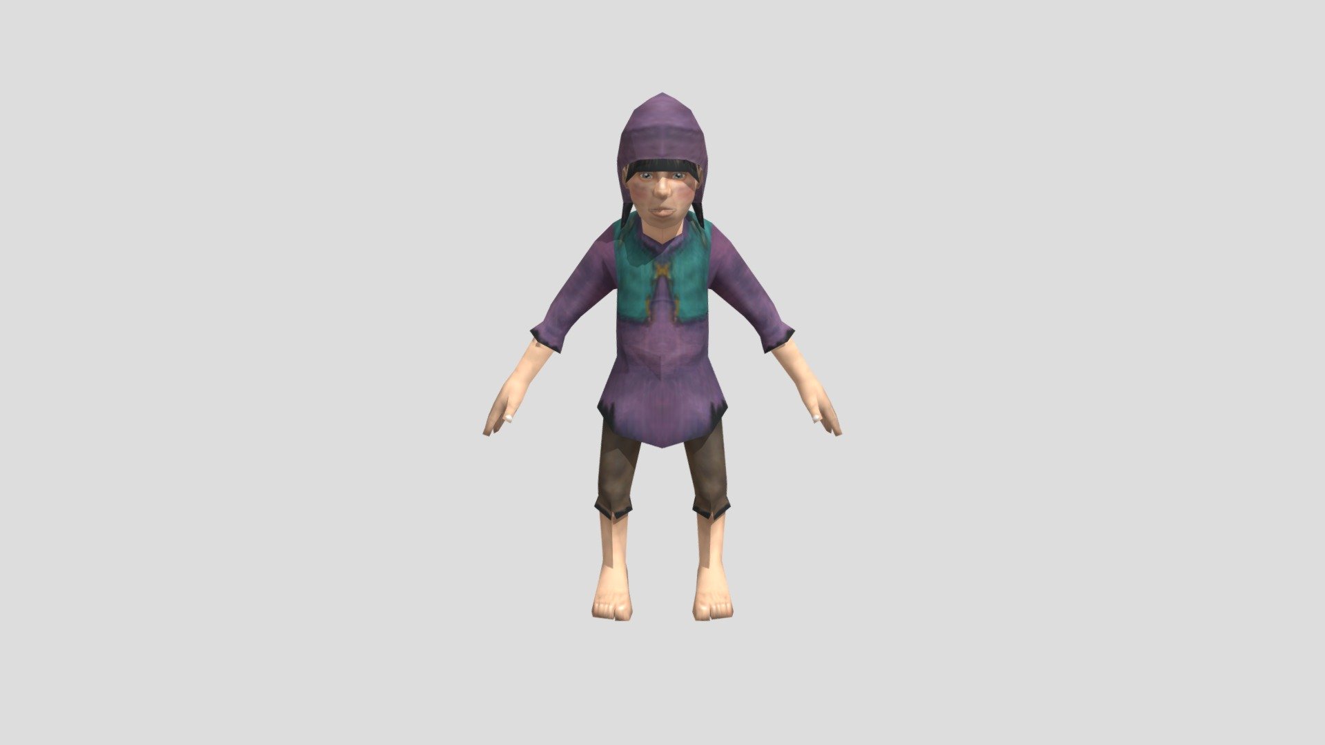 Boy - Download Free 3D model by chikn nuggit and spongebob (@pma2 ...