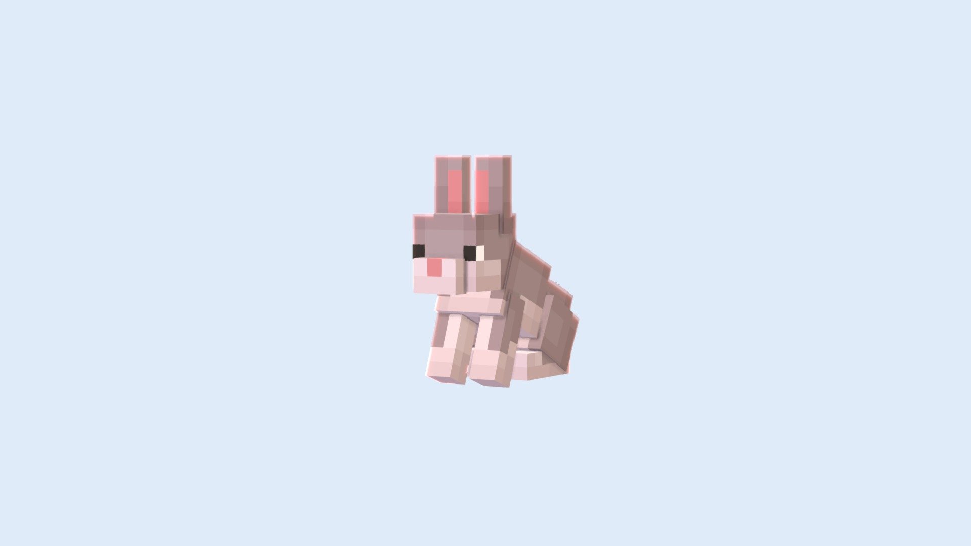 Dwarf Rabbit - Custom Minecraft Model - 3D model by jessdragon12 ...