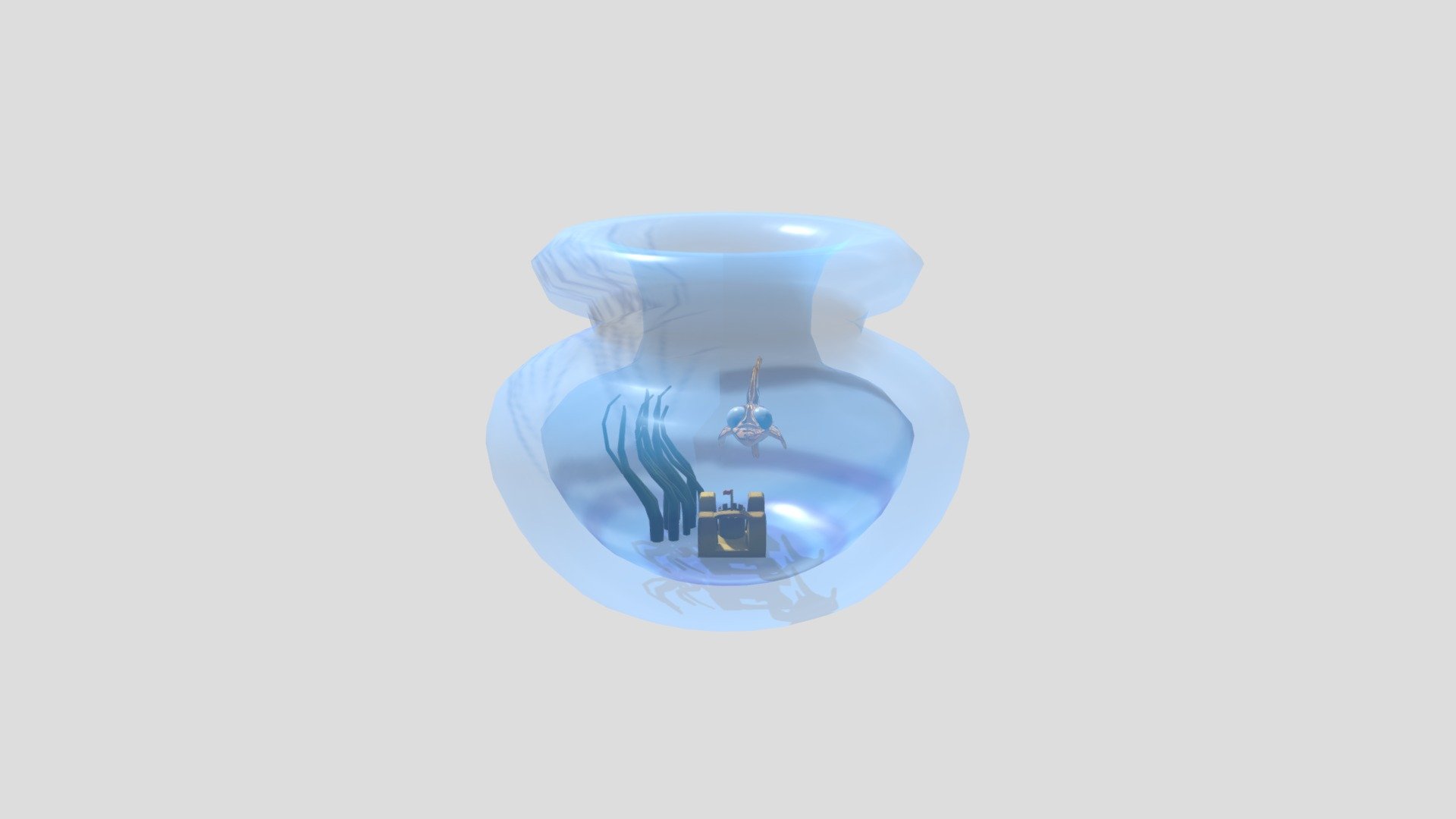 Fishbowl Challenge - Attempt 9 - 3D model by joeybyu (@JosephVecna) [99d5256] - Sketchfab