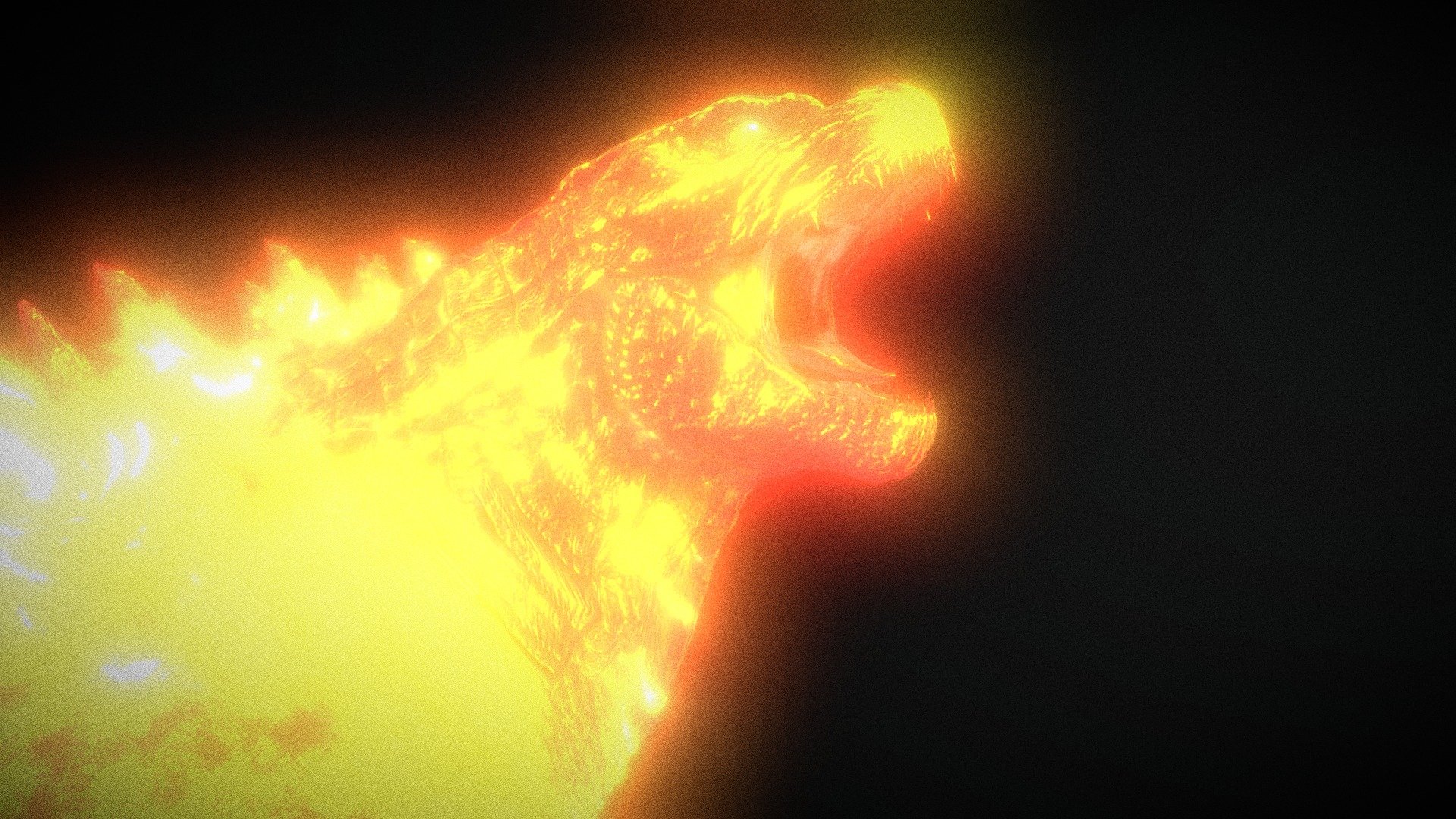 Legendary Burning Godzilla - Download Free 3D model by ann55010970637 ...