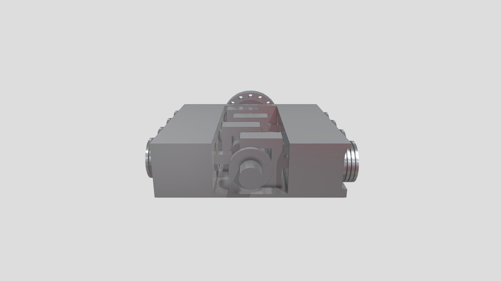 scotch yoke engine proto - 3D model by ScottWilson [99d6ede] - Sketchfab