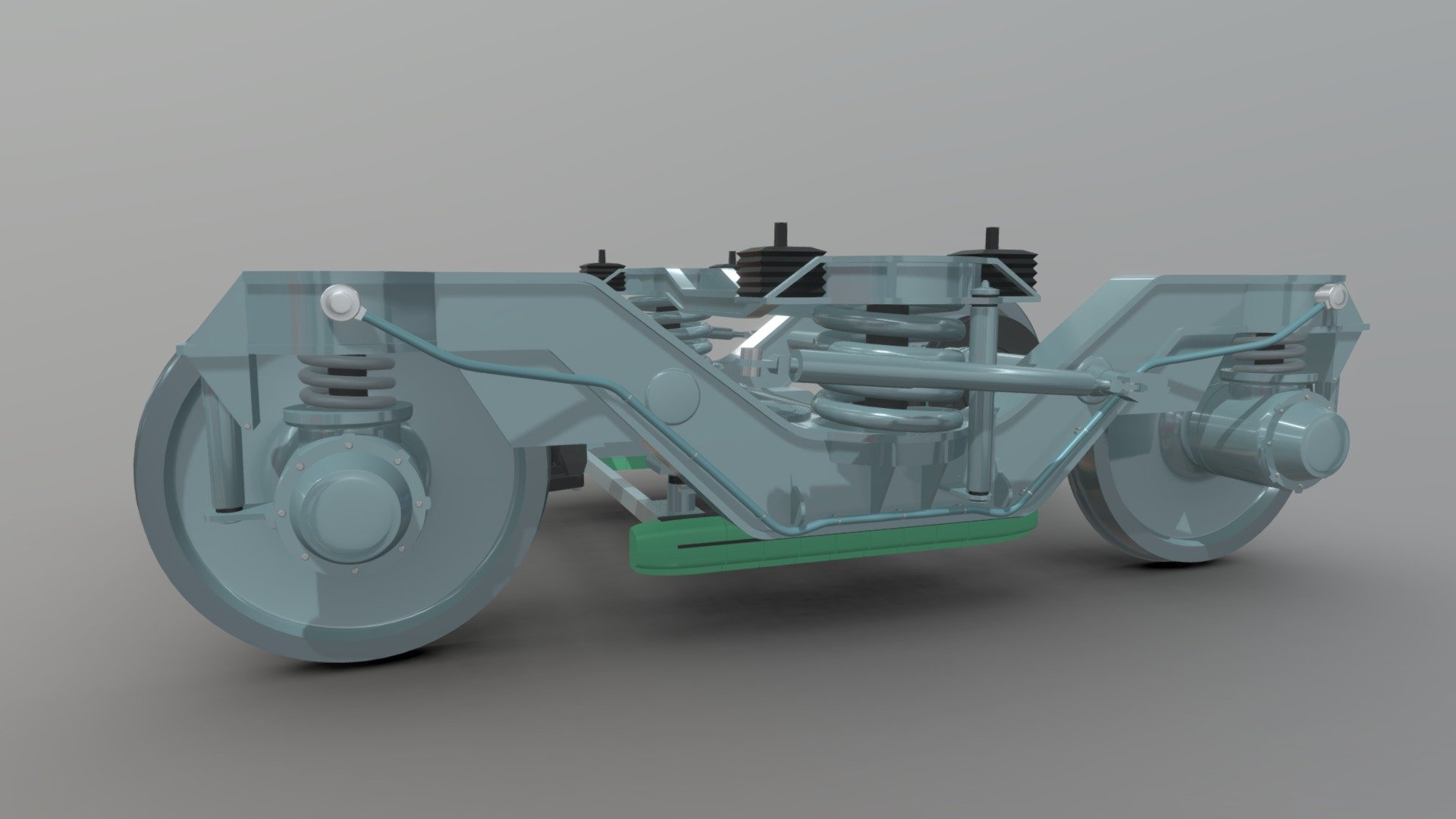 Passenger Coach Bogie - Download Free 3D model by Voynaroveech [99d906d ...