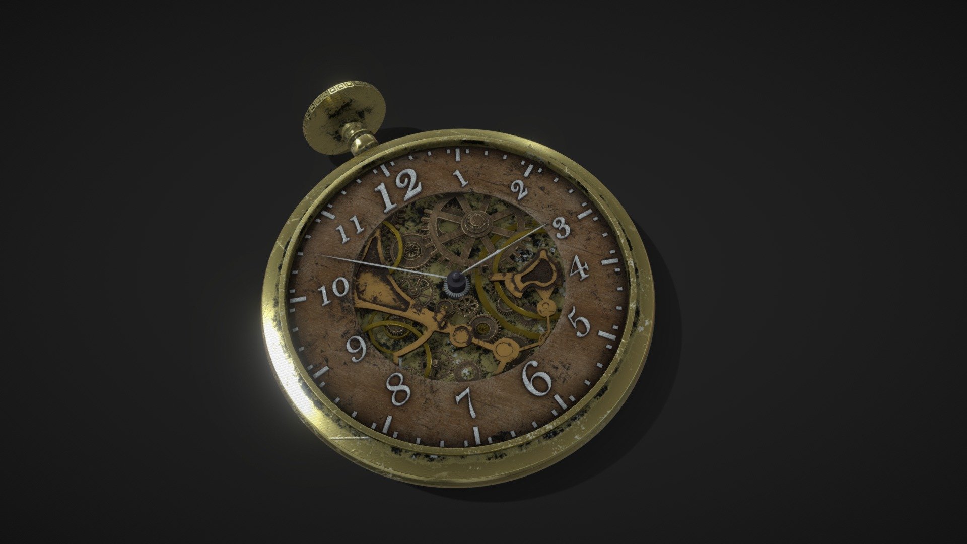 Pocket Watch 3D Model - Buy Royalty Free 3D model by Somnath Jana ...