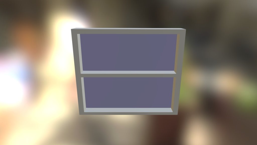 Wall 1 Window - 3D model by estenuv [99dbc78] - Sketchfab
