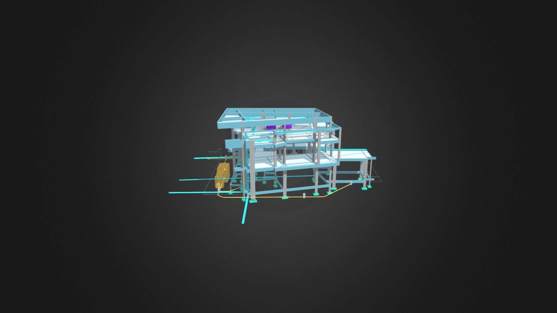 M | M PROJ. COMPATIBILIZADO EST+HIDROS. - 3D model by Eng. Civil Marco ...