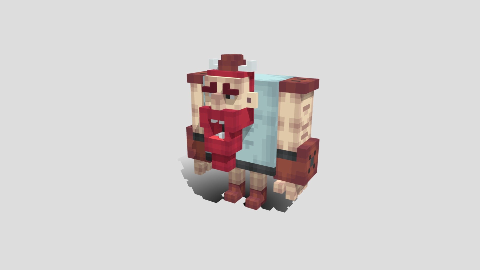 Viking - minecraft - 3D model by Starling Voxel (@StarlingVoxel ...