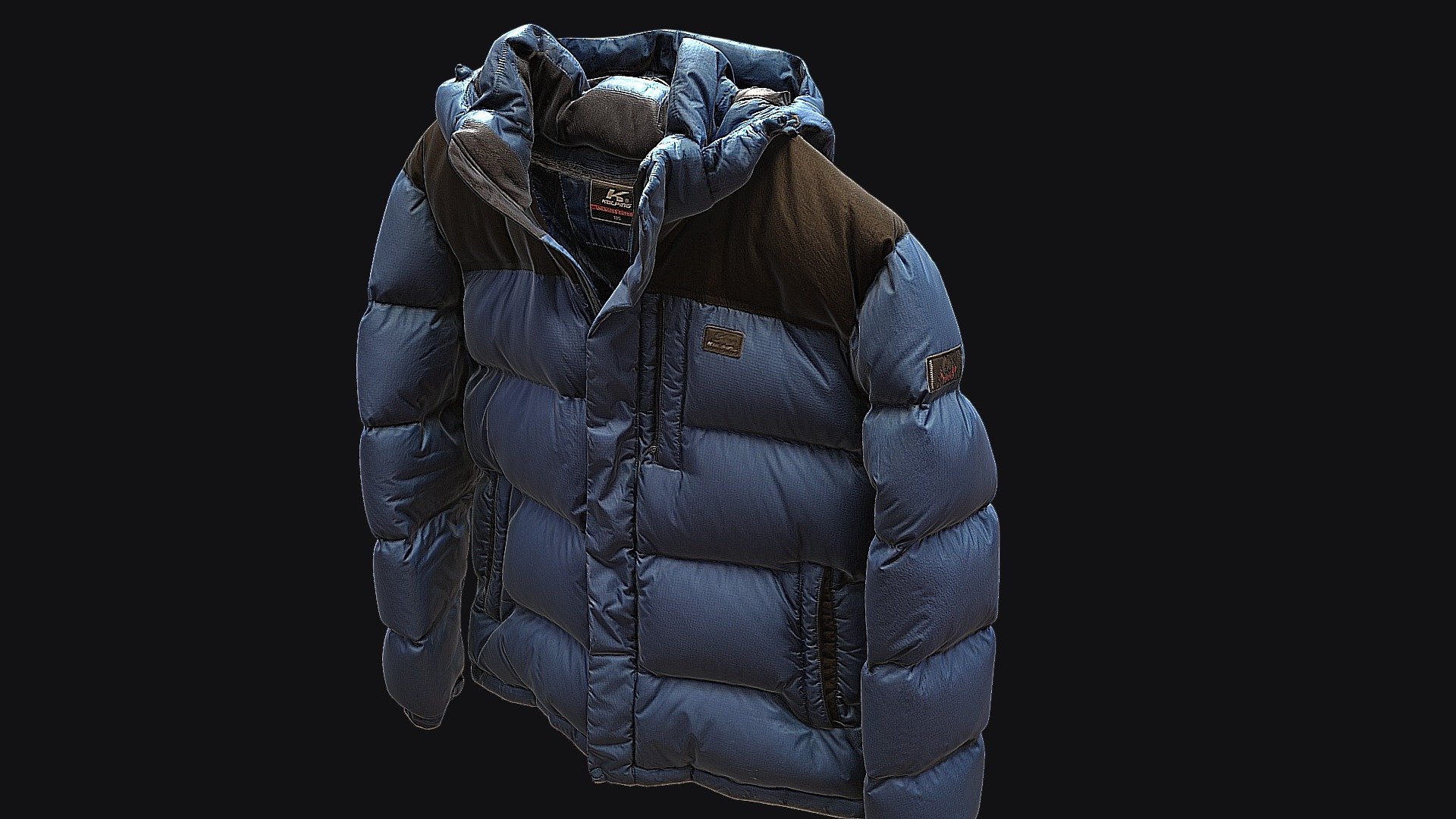 Blue jacket ( 3D scanned ) - 3D model by chulhy (@ch_hy) [99de2cb ...