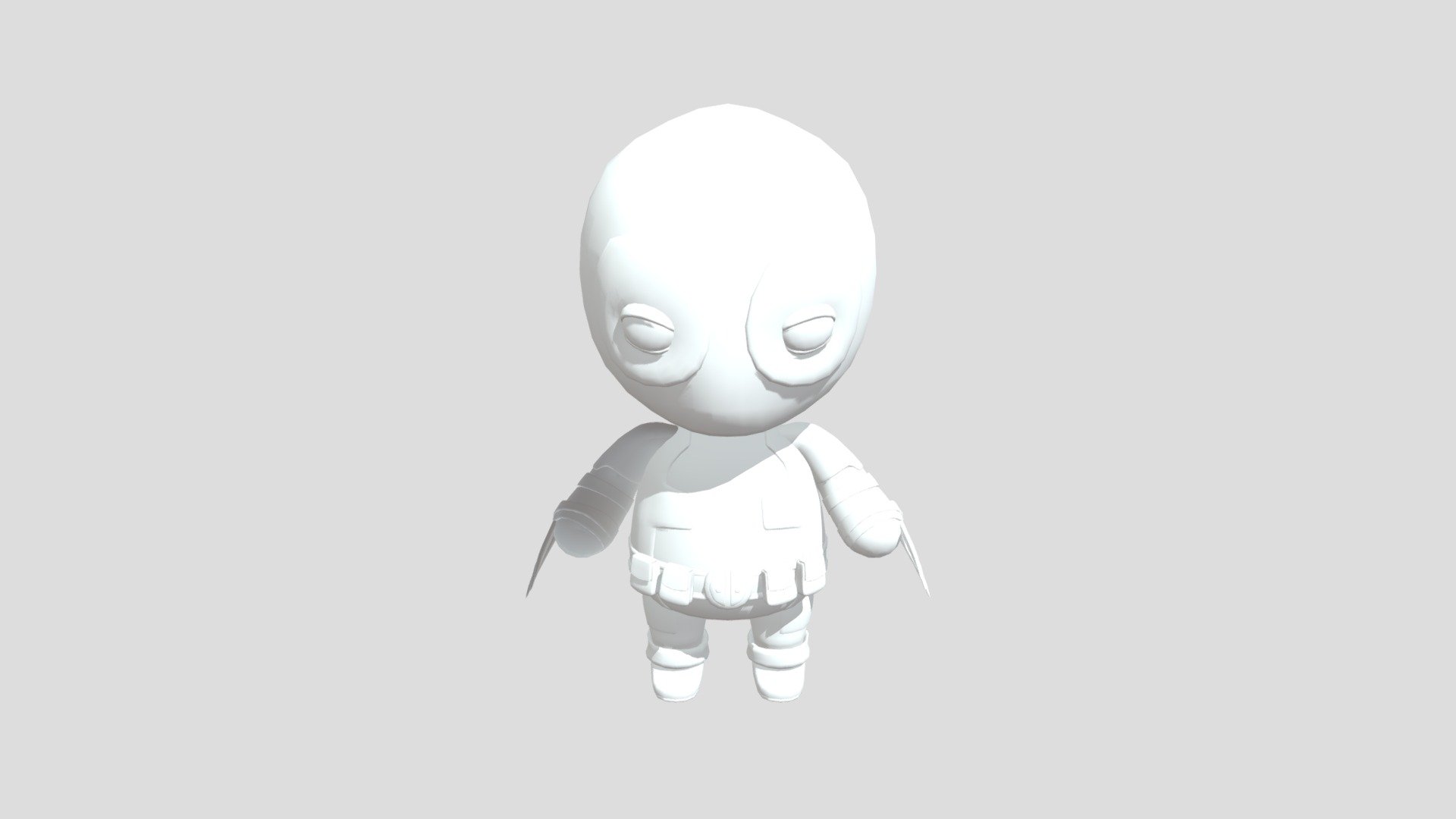 Chibi Poolverine 2022 - Download Free 3D model by Kavizo [99e079f ...