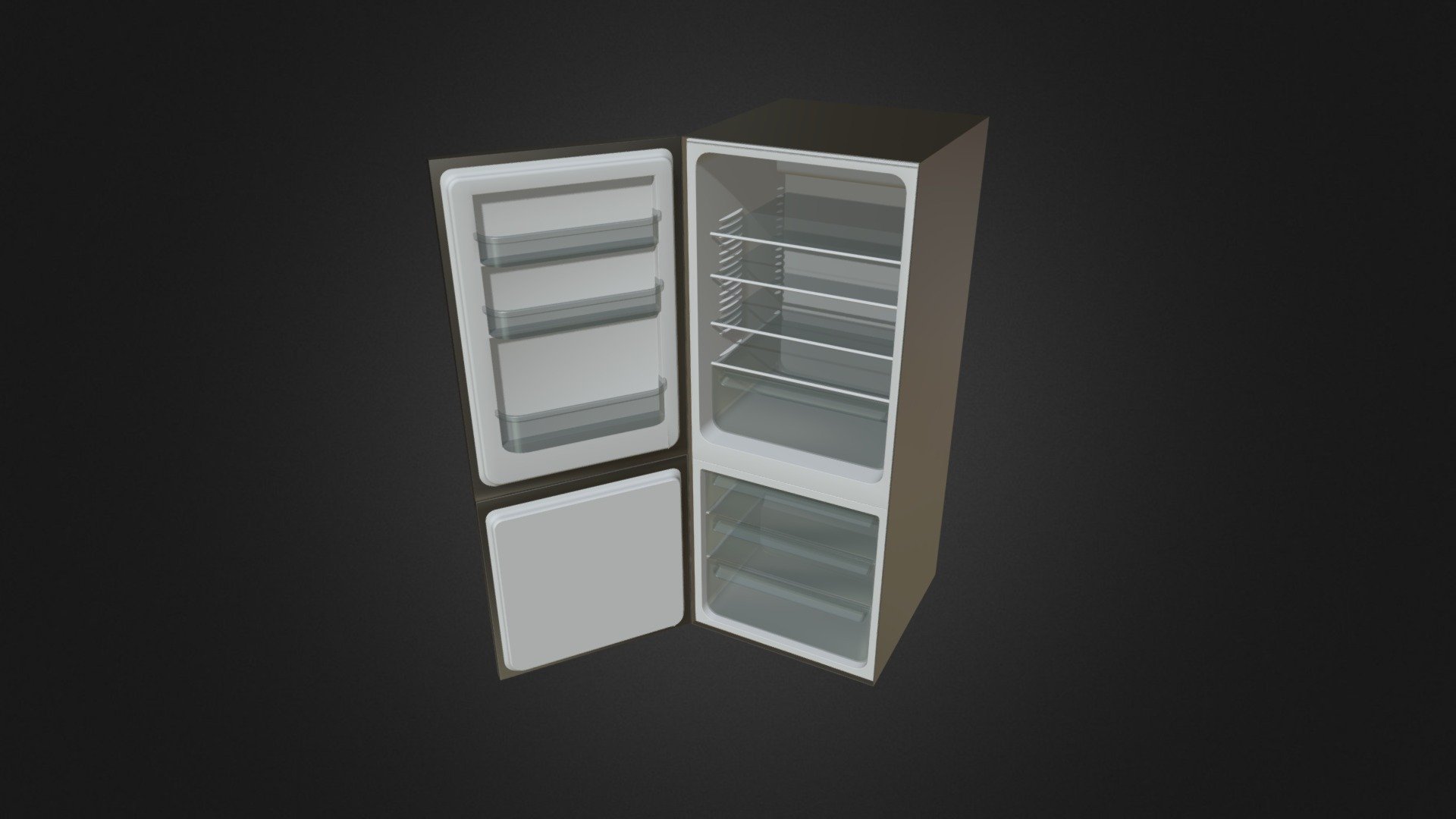fridge geometry3 - 3D model by anjanita [99e1428] - Sketchfab