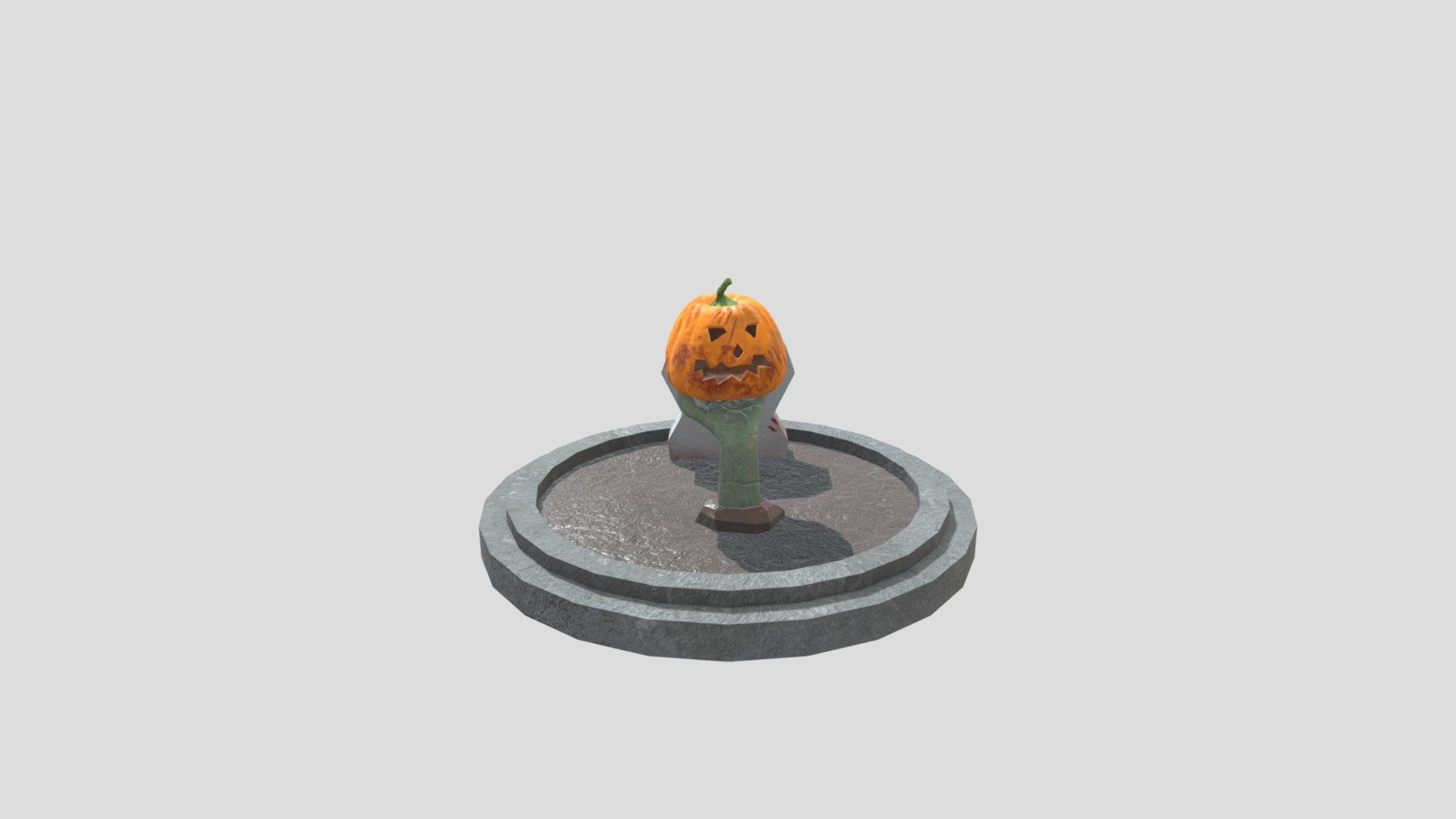 Pumpkin Model - 3D model by VkArias [99e1e04] - Sketchfab