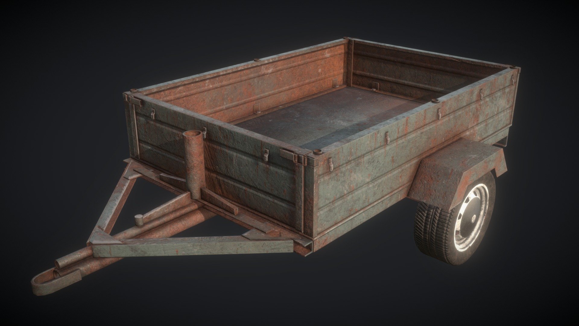 Trailer - 3D model by DumitriyL [99e2850] - Sketchfab