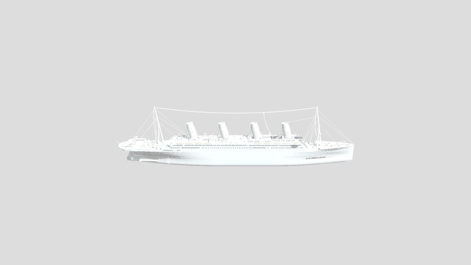 TITANIC - Download Free 3D model by Gman The Cruise Dude ...
