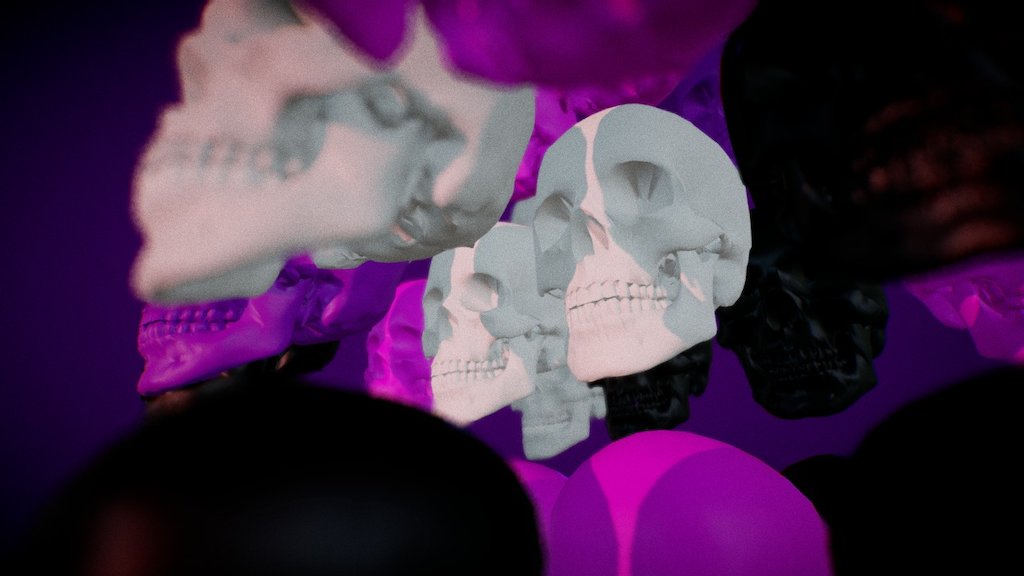 Skull cube - 3D model by efrainnoriega [99e29e4] - Sketchfab