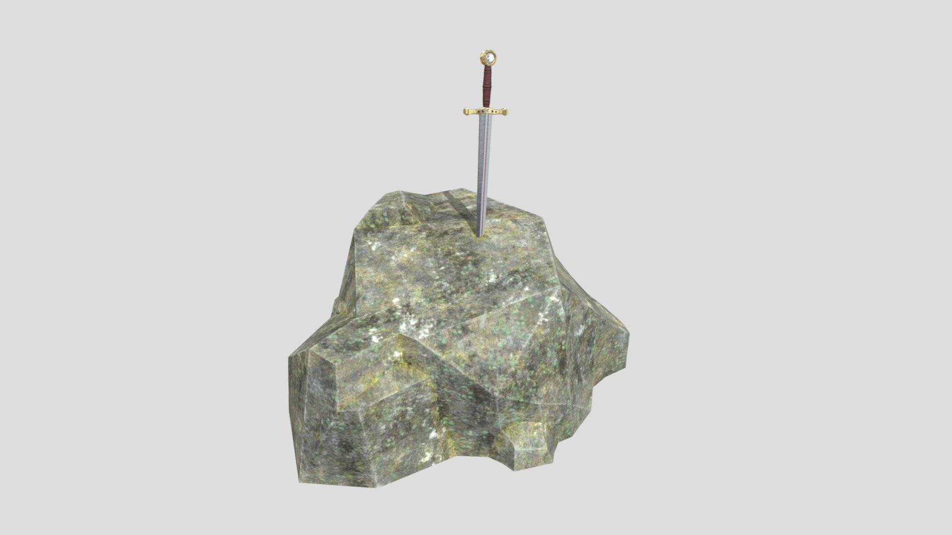 The Sword in the Stone - 3D model by BrimanFunkman [99e30af] - Sketchfab