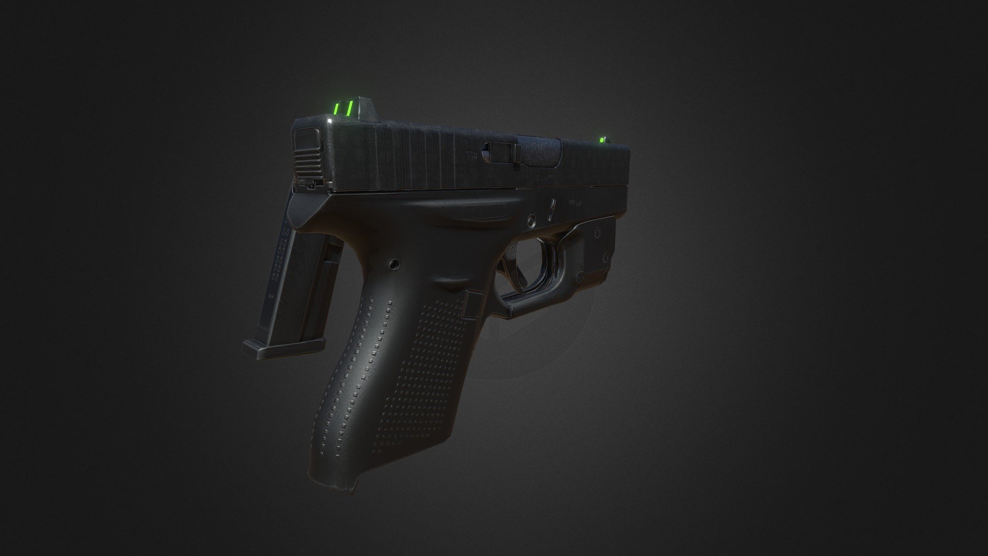 Gun Glok - Download Free 3D model by chyzhykov.roman (@chijikoff.roma ...