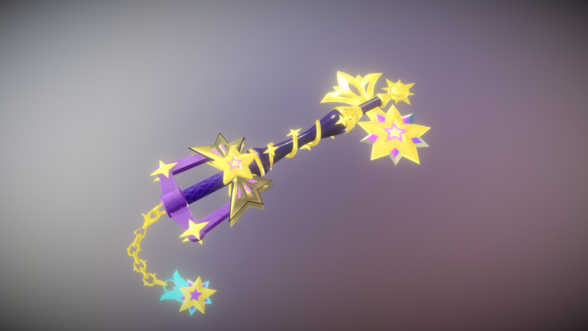 Starlight Level 4 ( Kingdom Hearts) - 3D model by MingoAaron [99e55d4 ...