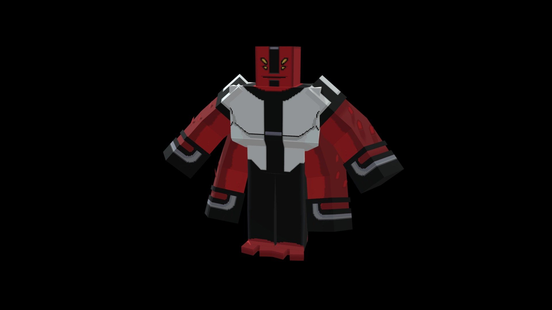 Ben 10 Minecraft Fourarms - 3D model by Nacart01 [99e5cff] - Sketchfab