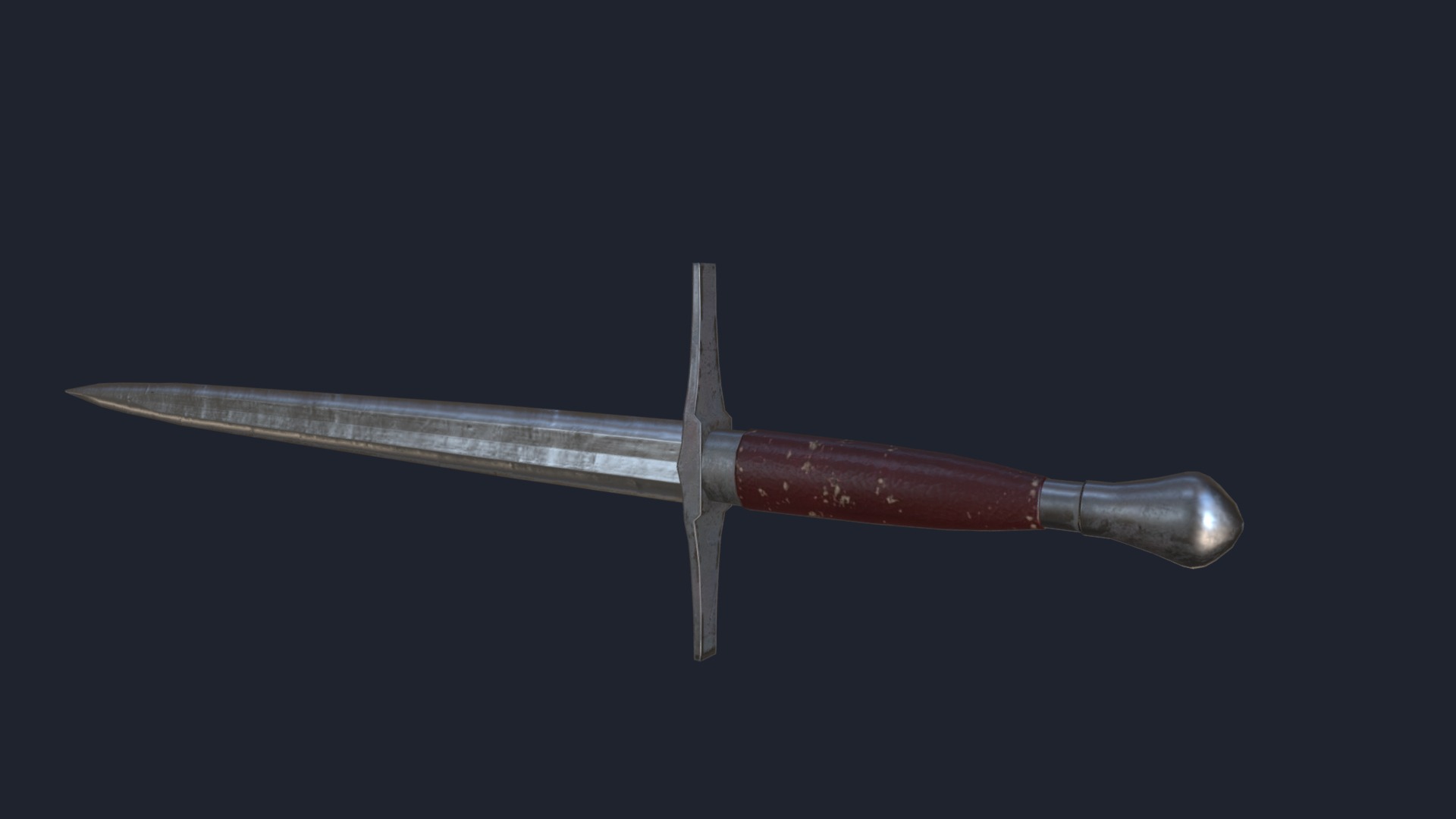 Worn Medieval Sword - 3D model by Varcislav [99e5d42] - Sketchfab