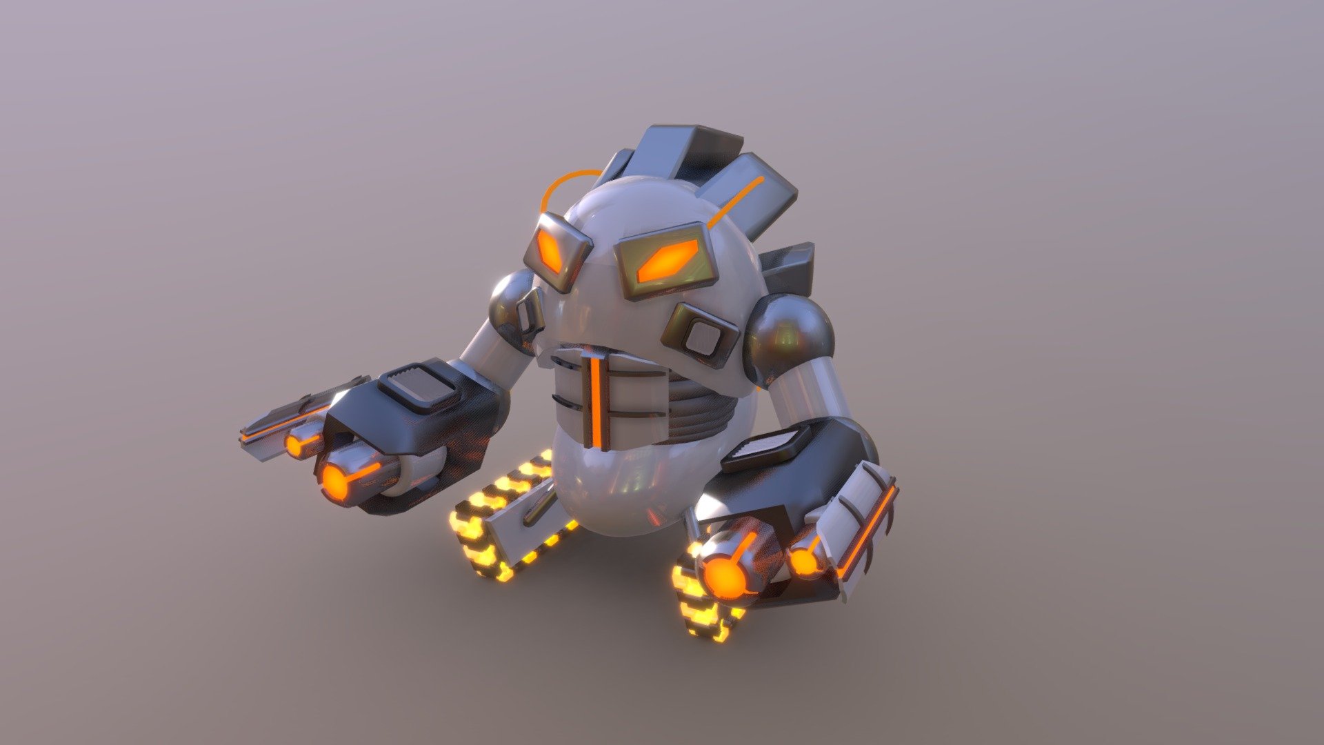 Proto Mech Suit - 3D model by Flikd Design (@Flikd_Design) [99e6360 ...