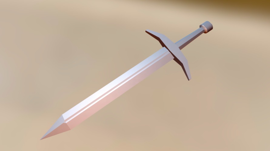 Sword Model - 3D model by dyniel [99e63f4] - Sketchfab