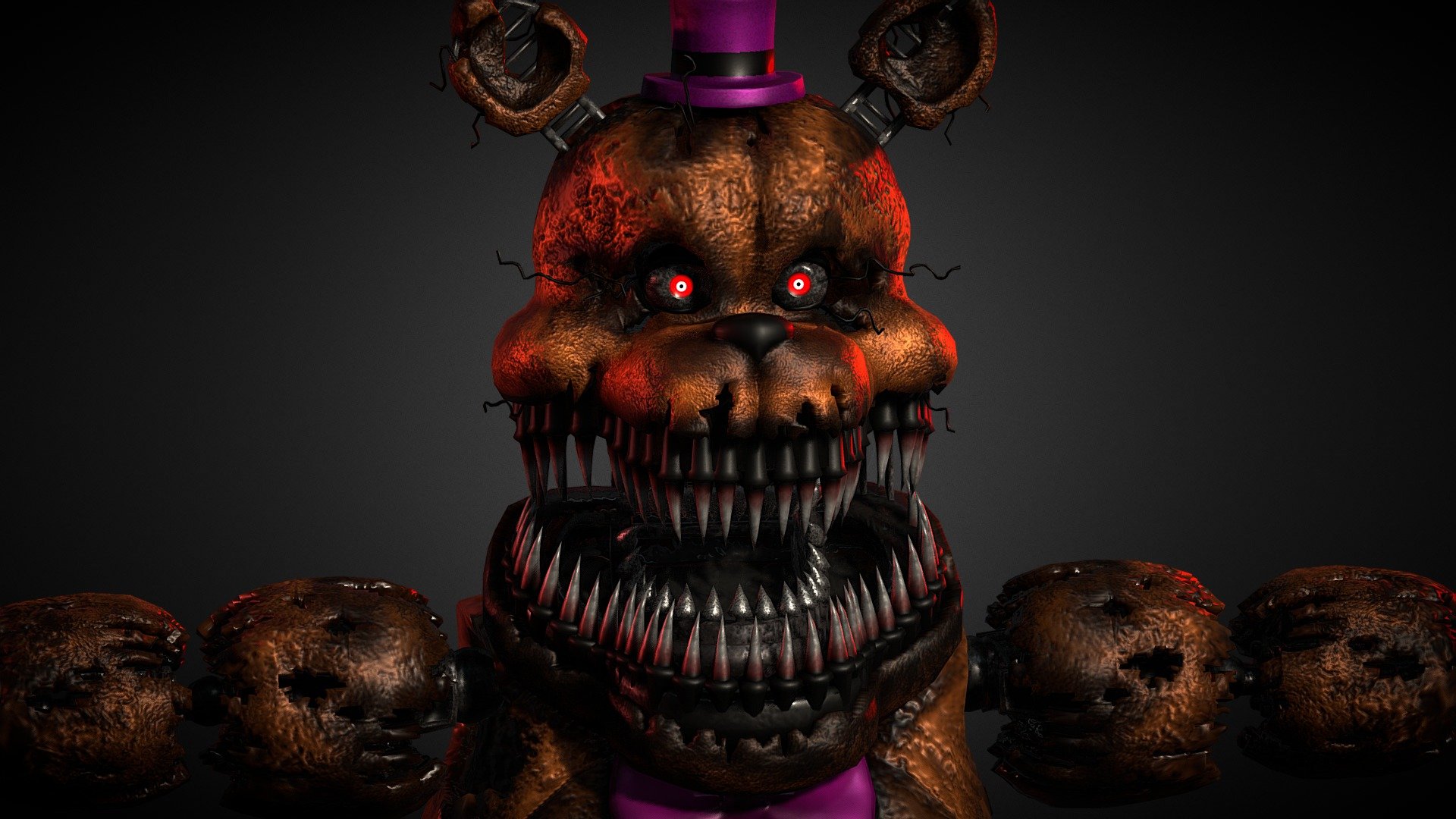 Nightmare Fredbear AR / New Deliveries S2 / - Download Free 3D model by ...