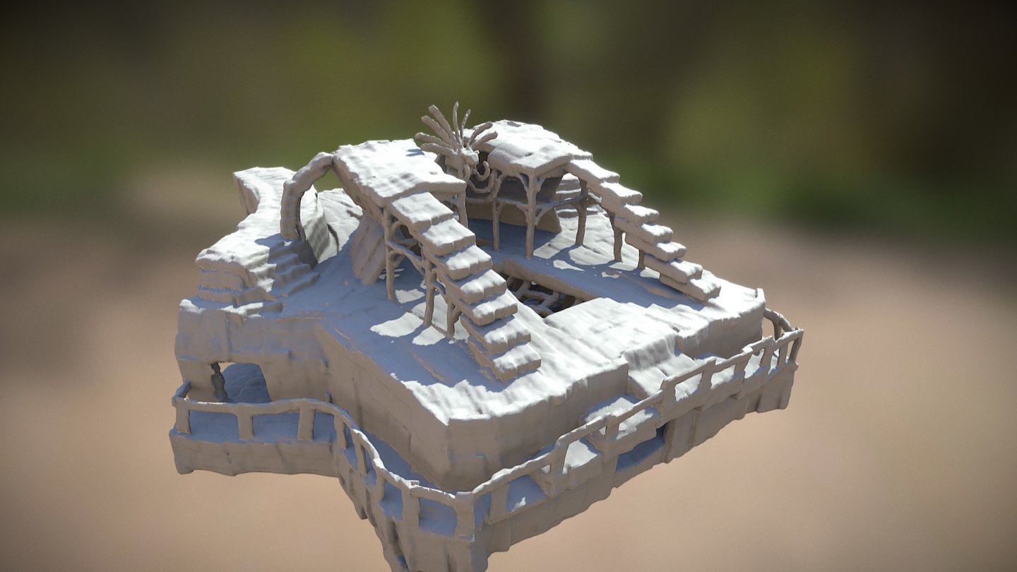 "Ancient" - Oculus Medium environment - 3D model by SmallpolyArt ...