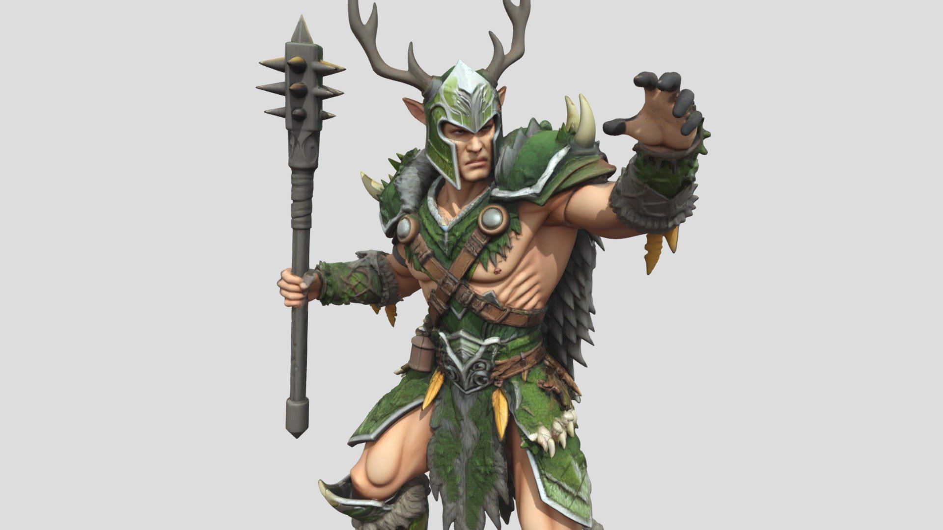Nature’s_Warrior - Download Free 3D model by dgwillian22 [99e7a08 ...
